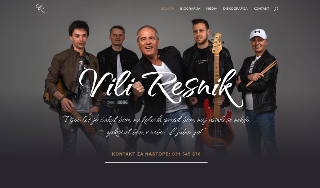 Vili Resnik - Vili Resnik, slovenski pevec zabavne in rock glasbe